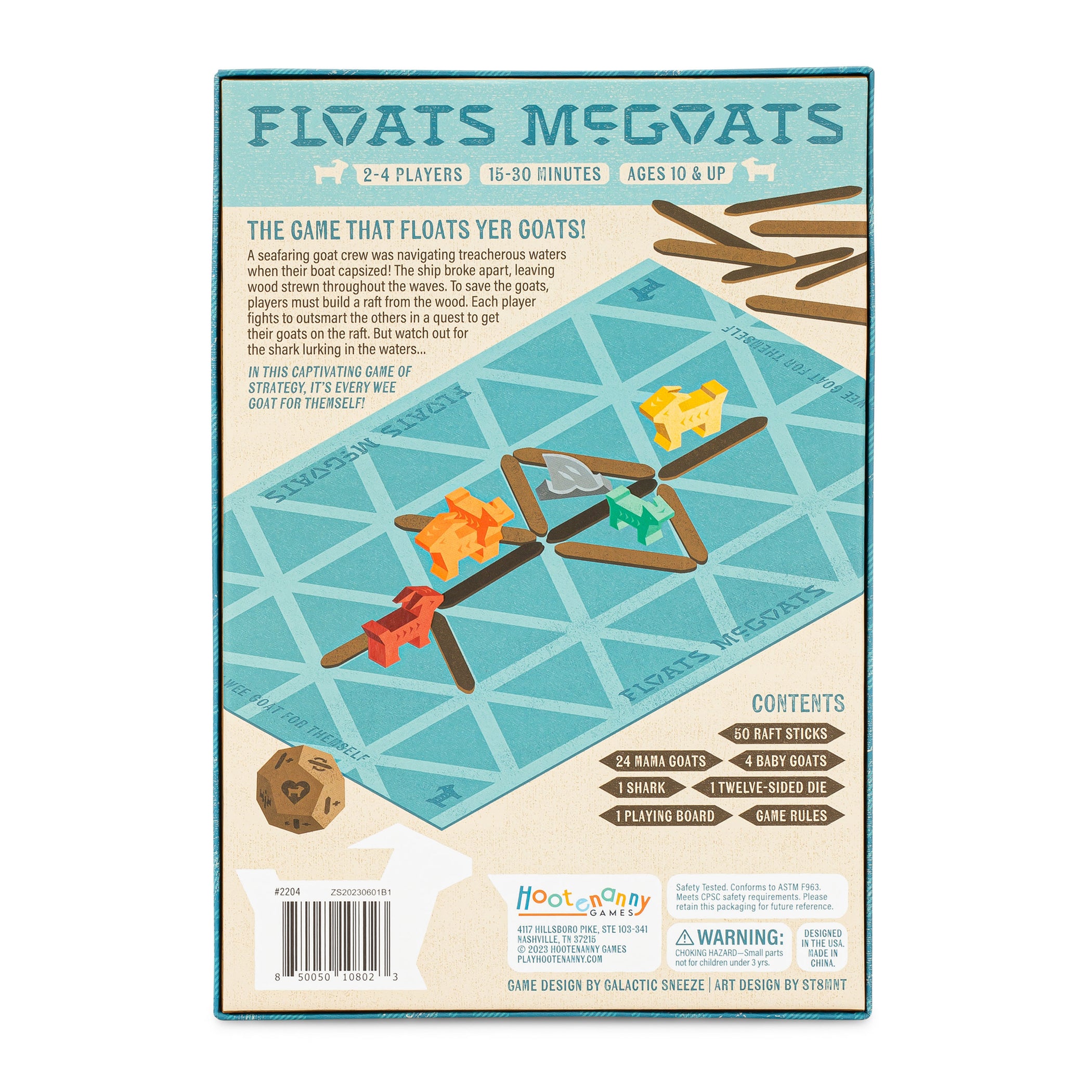 Floats McGoats – Hootenanny Games